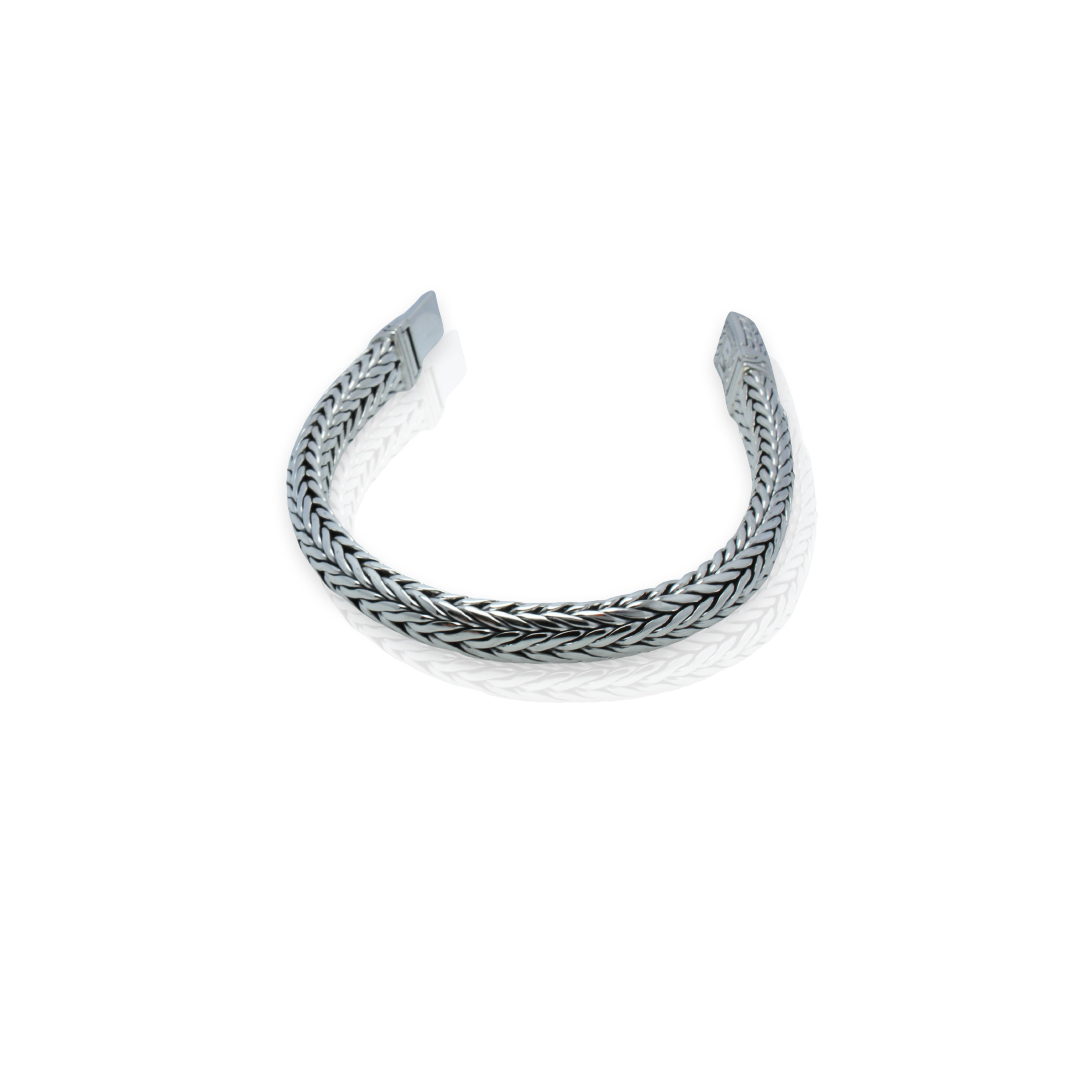 Tulang Naga Sumbu kompor – 10 mm wide D shape – Bali Chains